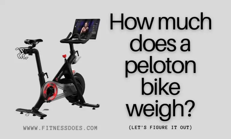 How Much Does a Peloton Bike Weigh? (Let's figure it out !)
