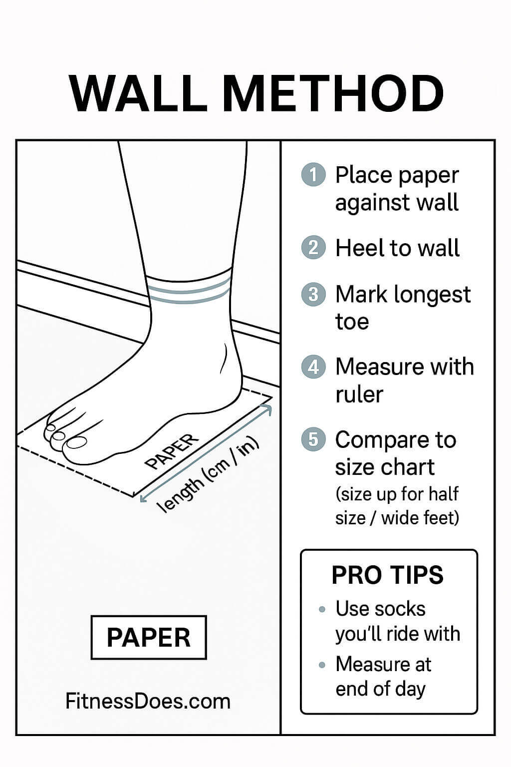 Most Accurate Peloton Shoe Size Chart- Perfect Fit